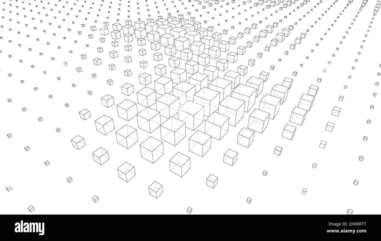 Vector abstract boxes background Stock Vector Image & Art - Alamy