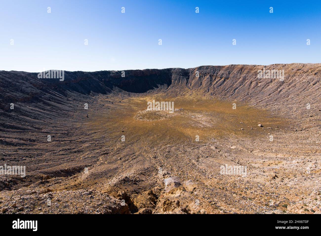 Meteor Crater, Arizona Stock Photo - Alamy