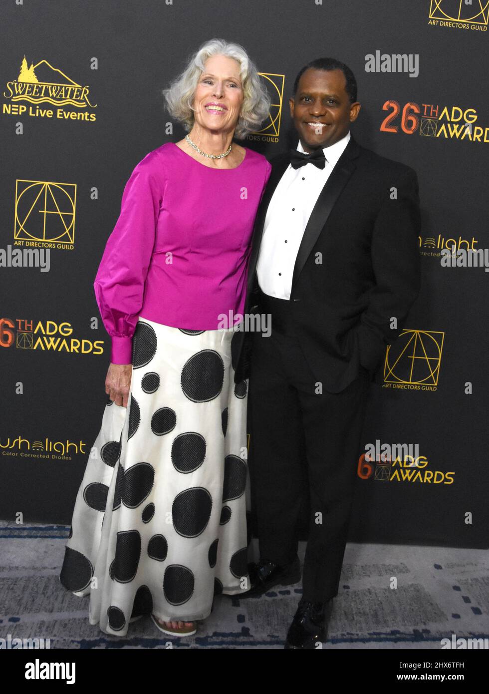 Los Angeles, California, USA 5th March 2022 Ann Harris and Otis Hayes ...