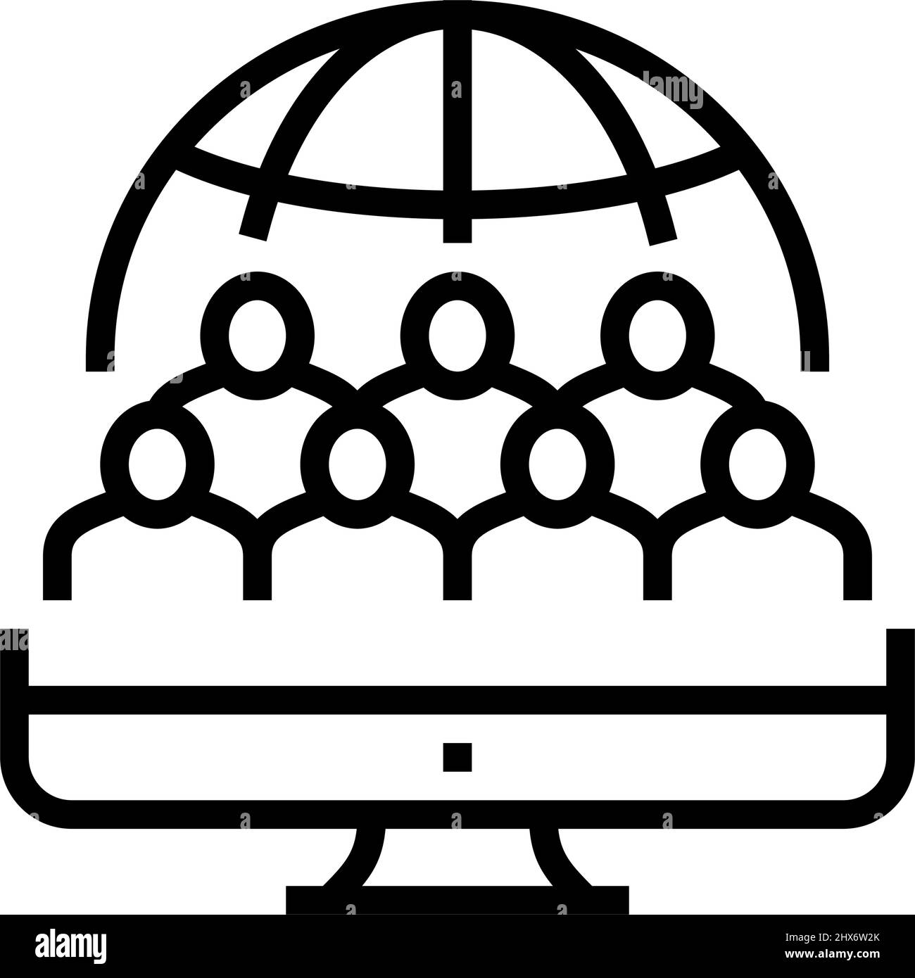 Society divide Stock Vector Images - Alamy