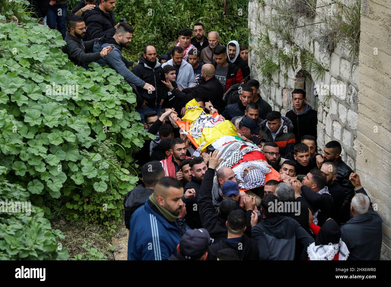 March 9, 2022, Burqa, West Bank, Palestine: Nablus, West Bank ...