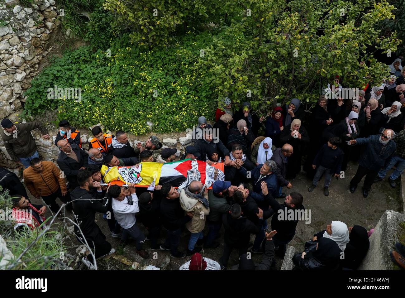 March 9, 2022, Burqa, West Bank, Palestine: Nablus, West Bank ...