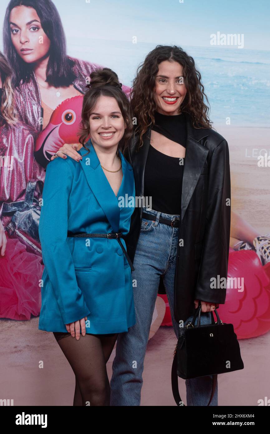 Darya Birnstiel and Nadine Merz on the Red Carpet. On March 9, 2022 ...
