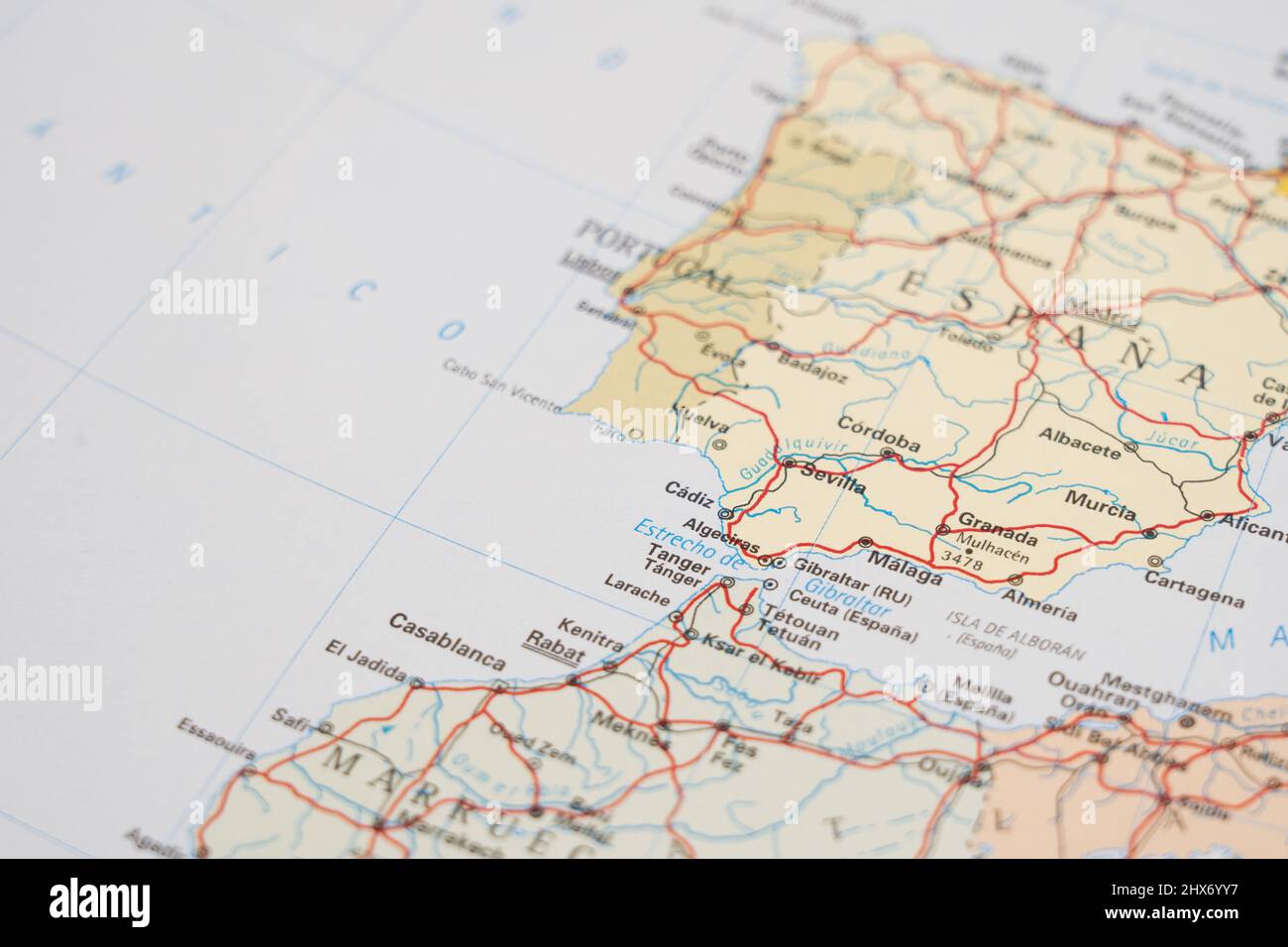 Political Map Of Spain High Resolution Stock Photography and Images - Alamy
