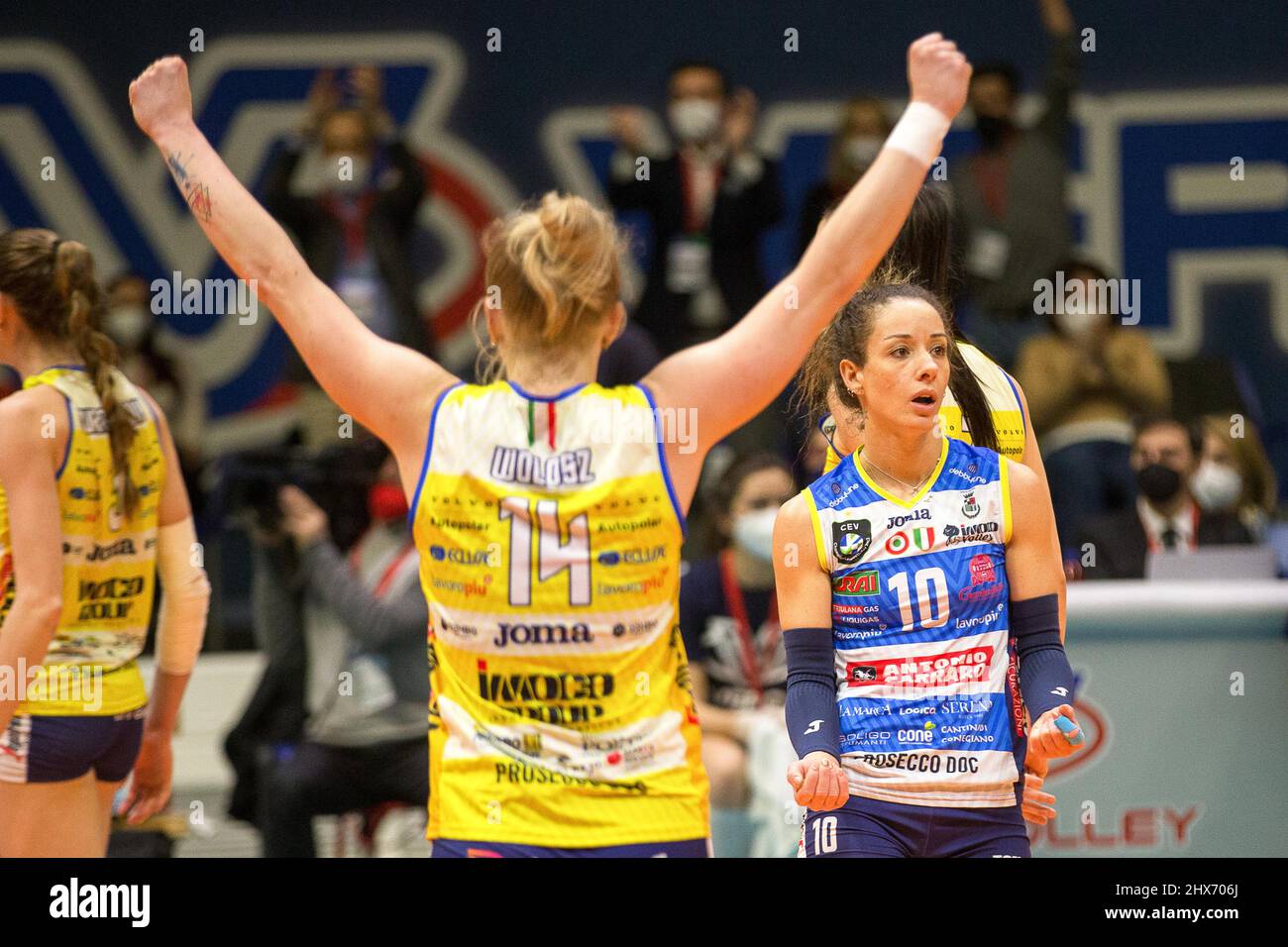 Arena di Monza, Monza (MB), Italy, March 09, 2022, Exultation of WOLOSZ ...