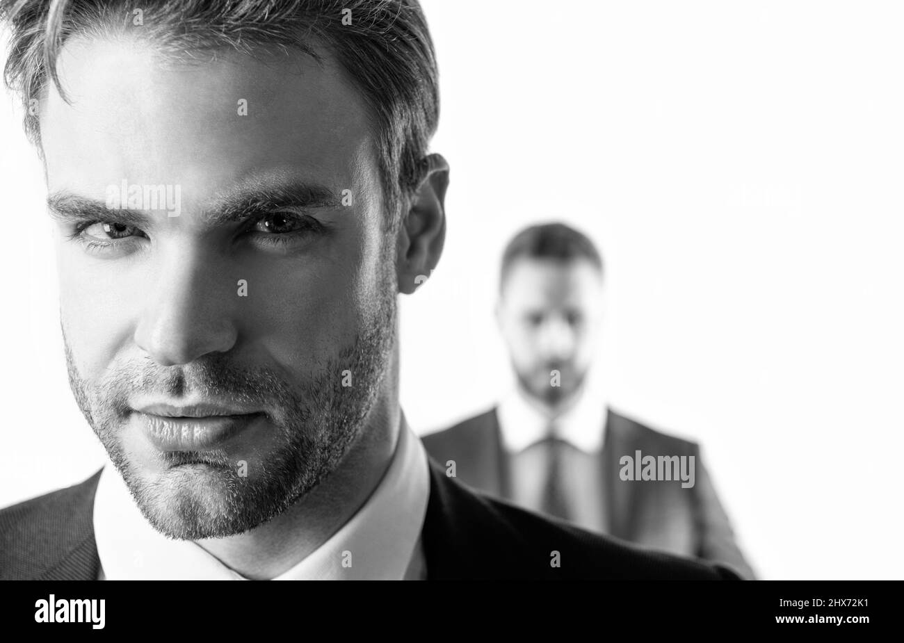 Handsome man portrait Black and White Stock Photos & Images - Alamy