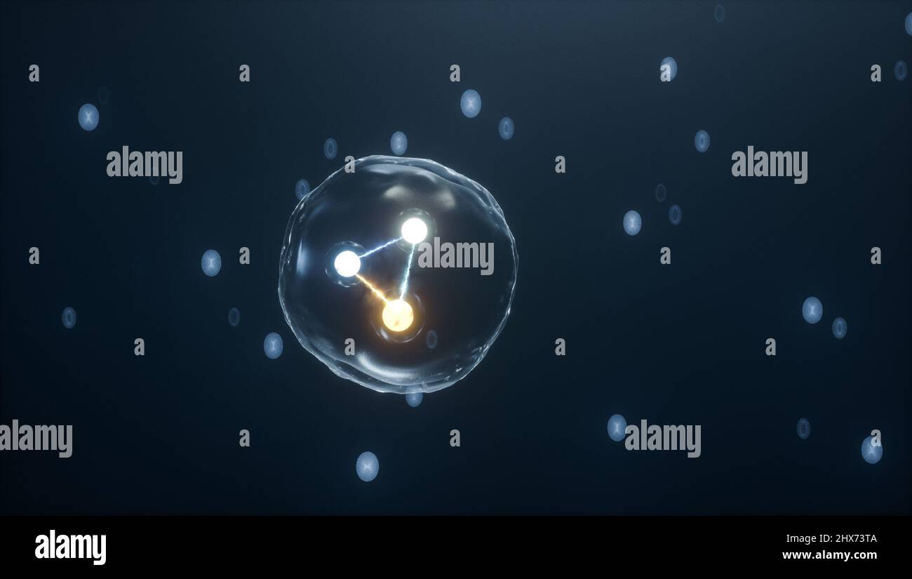 Proton quarks illustration hi-res stock photography and images - Alamy