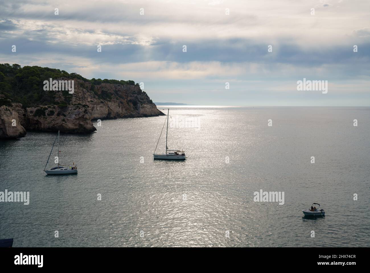 Fantastic views of the beaches of Menorca Stock Photo - Alamy