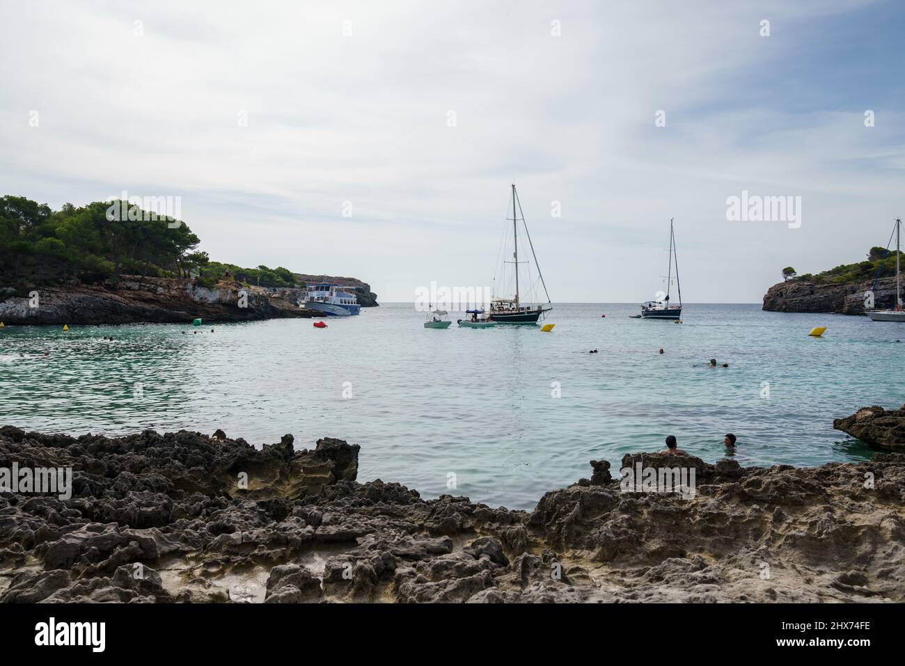 Fantastic views of the beaches of Menorca Stock Photo - Alamy