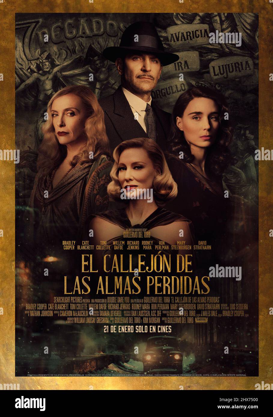 Nightmare alley (2021) hi-res stock photography and images - Alamy