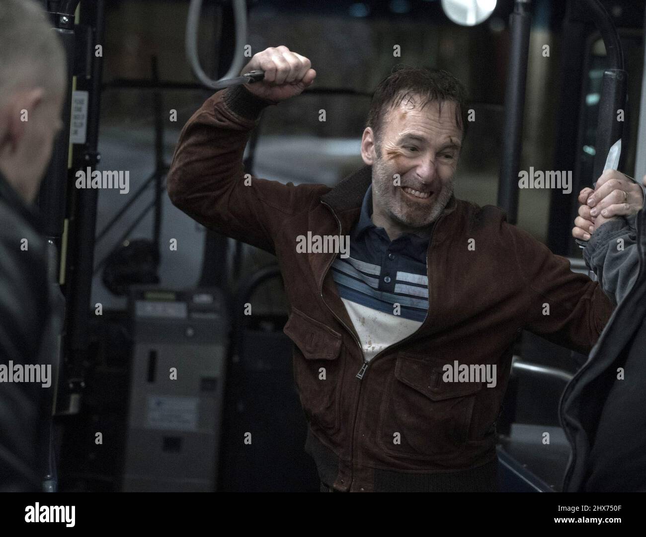 BOB ODENKIRK in NOBODY (2021), directed by ILYA NAISHULLER. Credit ...