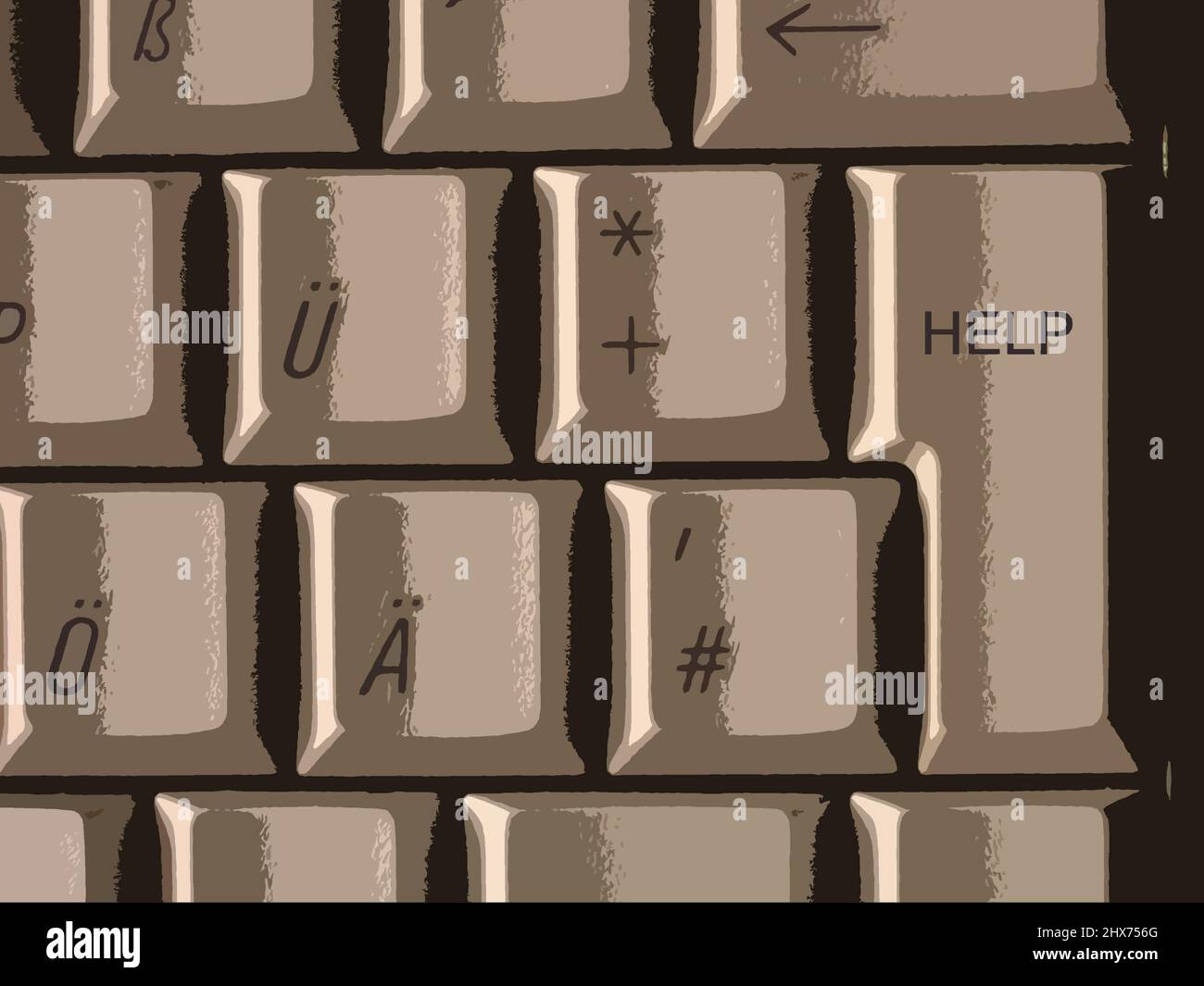 Help button hi-res stock photography and images - Alamy