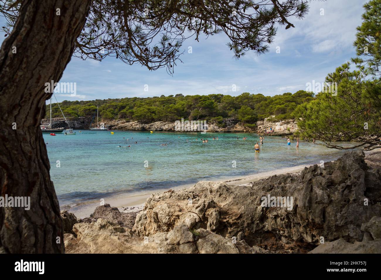 Menorca summer beaches hi-res stock photography and images - Alamy