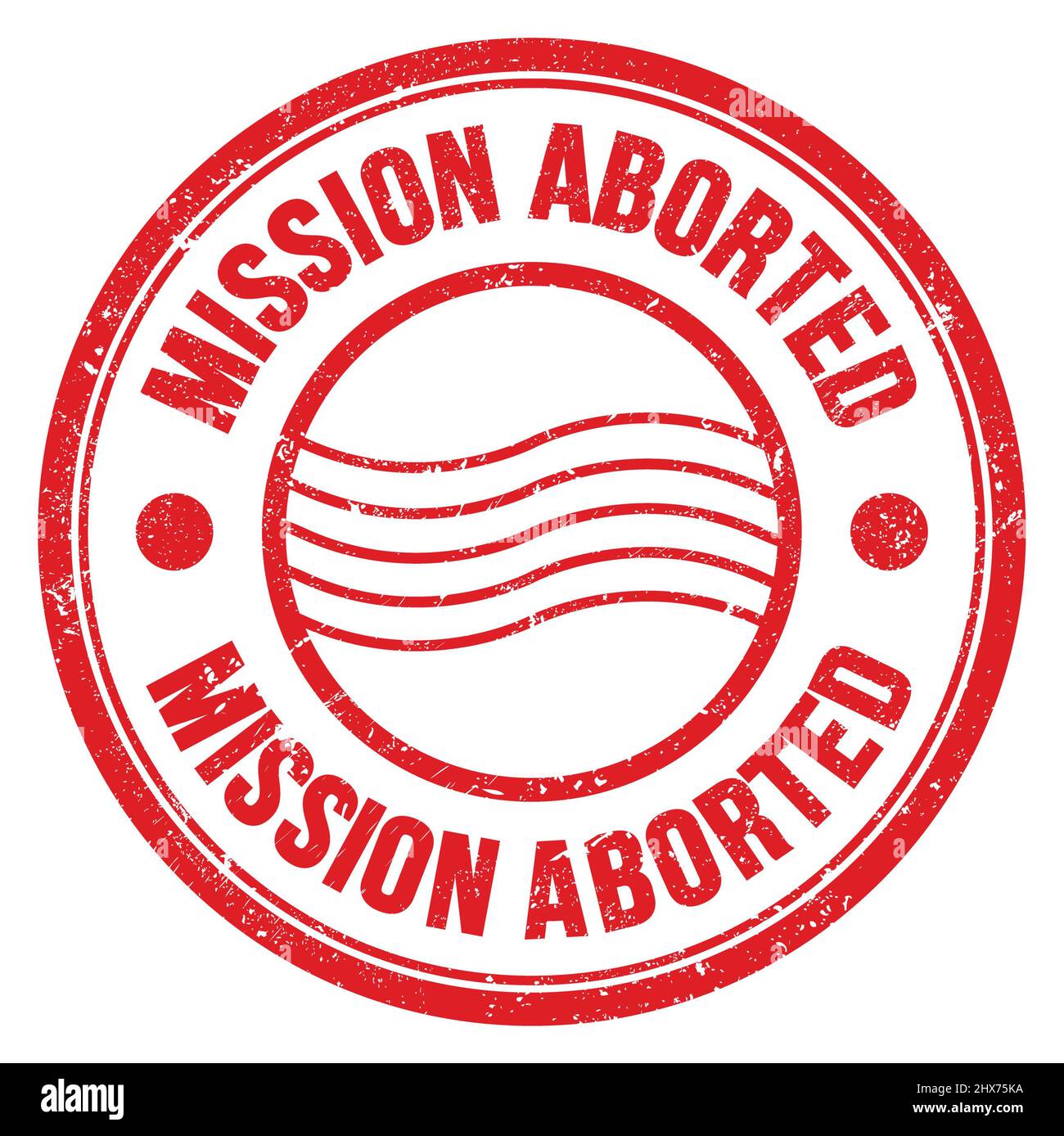 Mission aborted stamp hi-res stock photography and images - Alamy