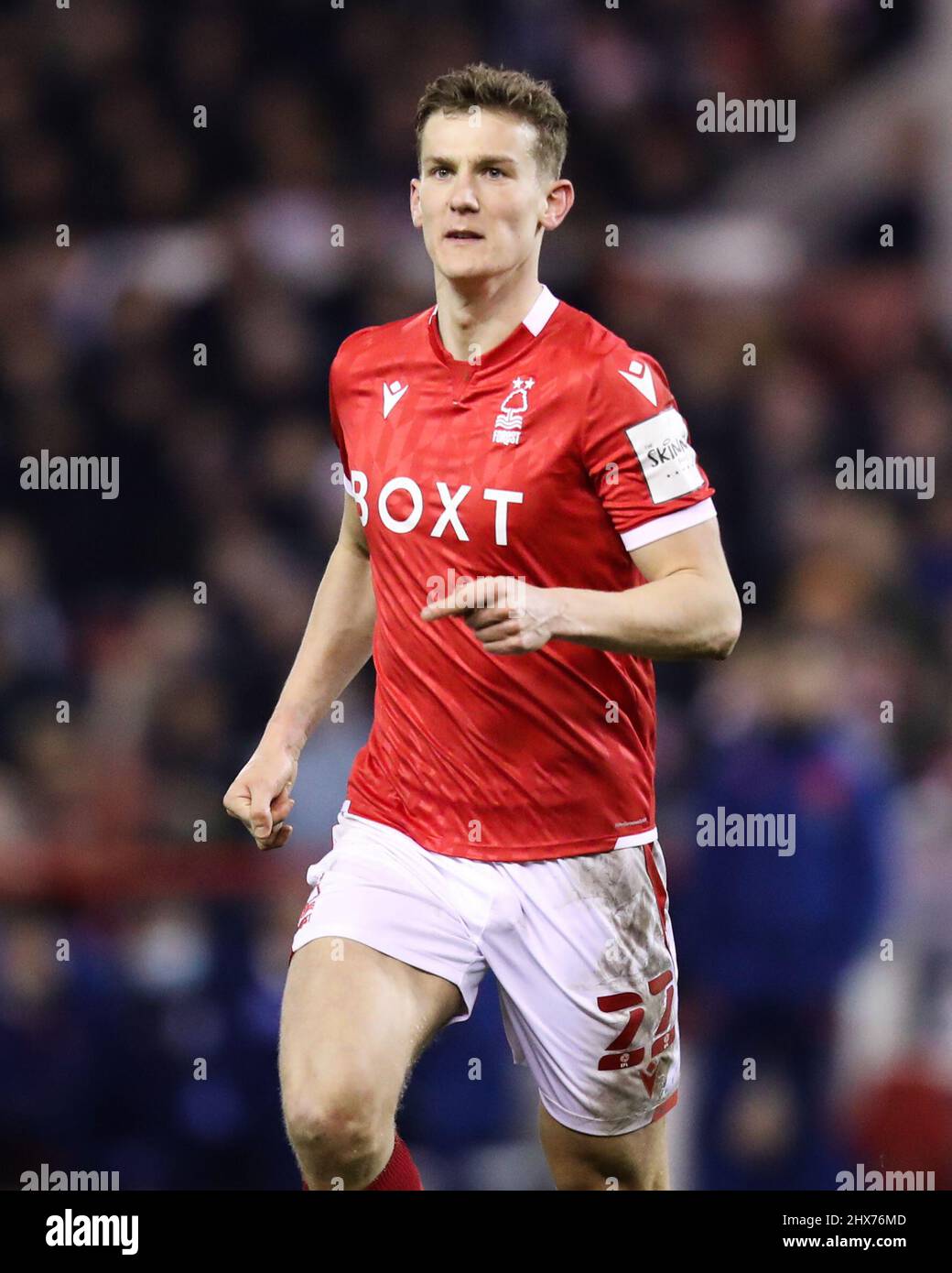 Nottingham Forest's Ryan Yates during the Emirates FA Cup fifth round ...