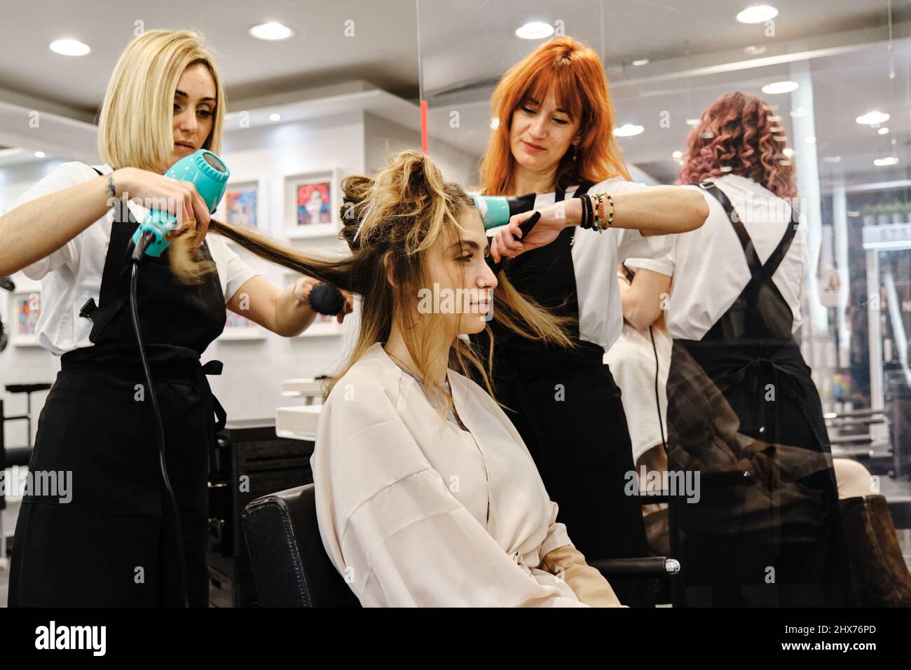 Professional stylists hi-res stock photography and images - Alamy
