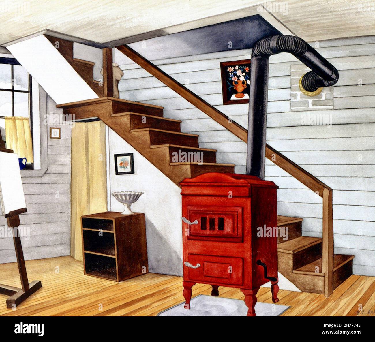 George ault work of art hi-res stock photography and images - Alamy