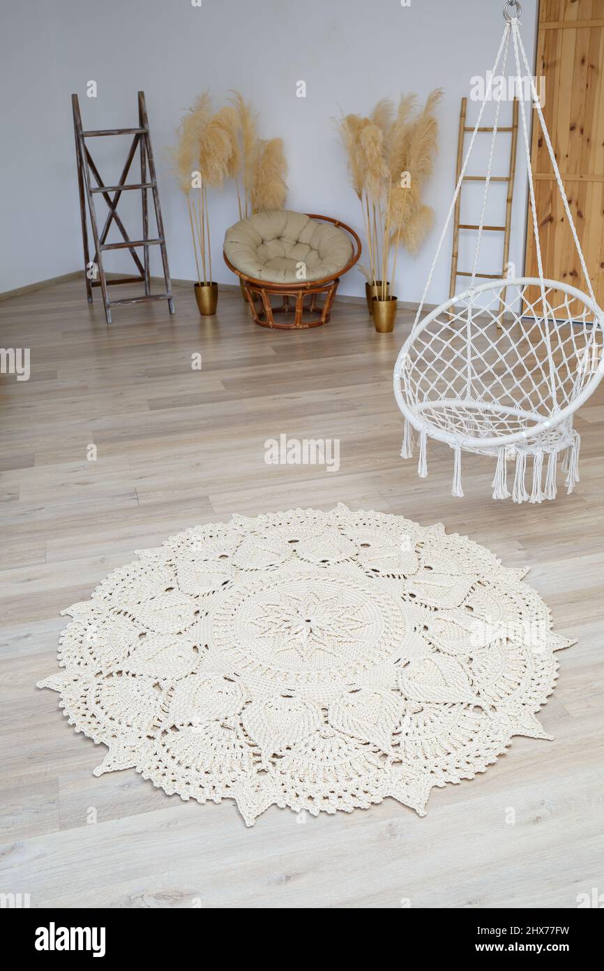 Cute homemade thick thread knitting pattern made by hand: handmade ...