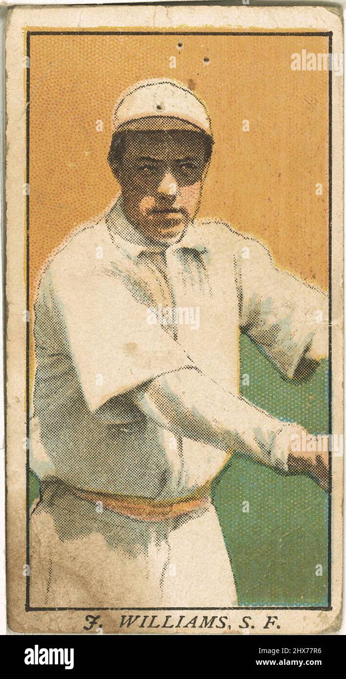 Vintage baseball player card artwork Stock Photo - Alamy