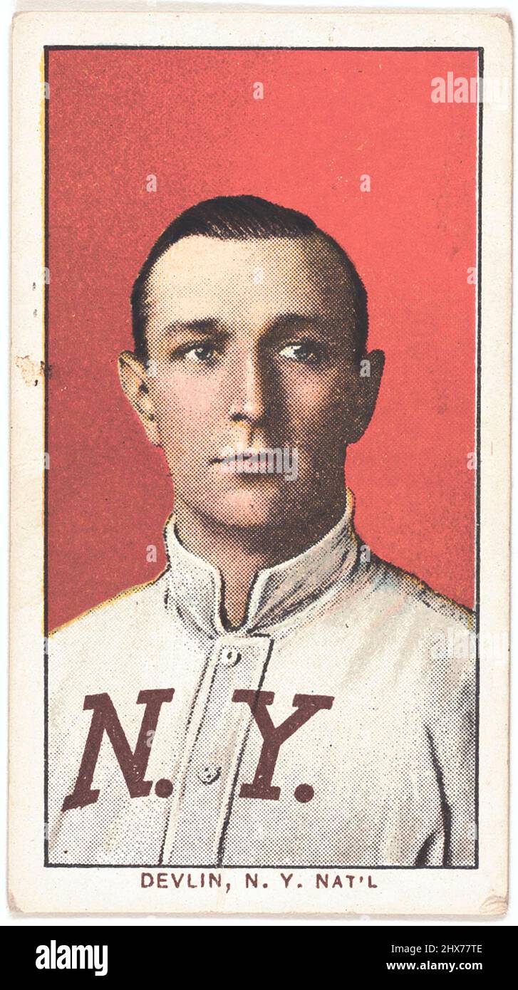 Vintage baseball player card artwork Stock Photo - Alamy