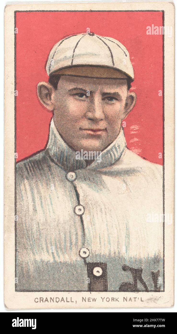 Vintage baseball player card artwork Stock Photo - Alamy