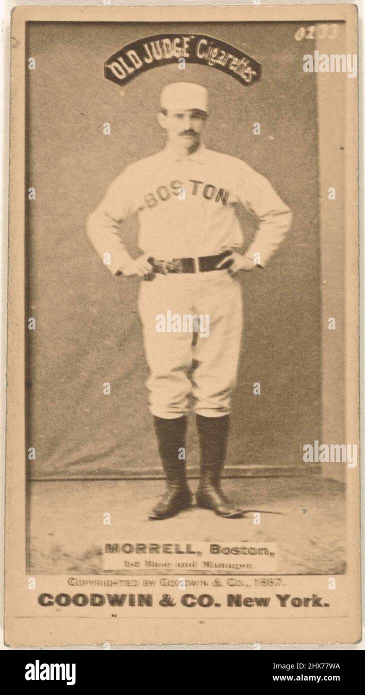 Vintage baseball player card artwork Stock Photo - Alamy