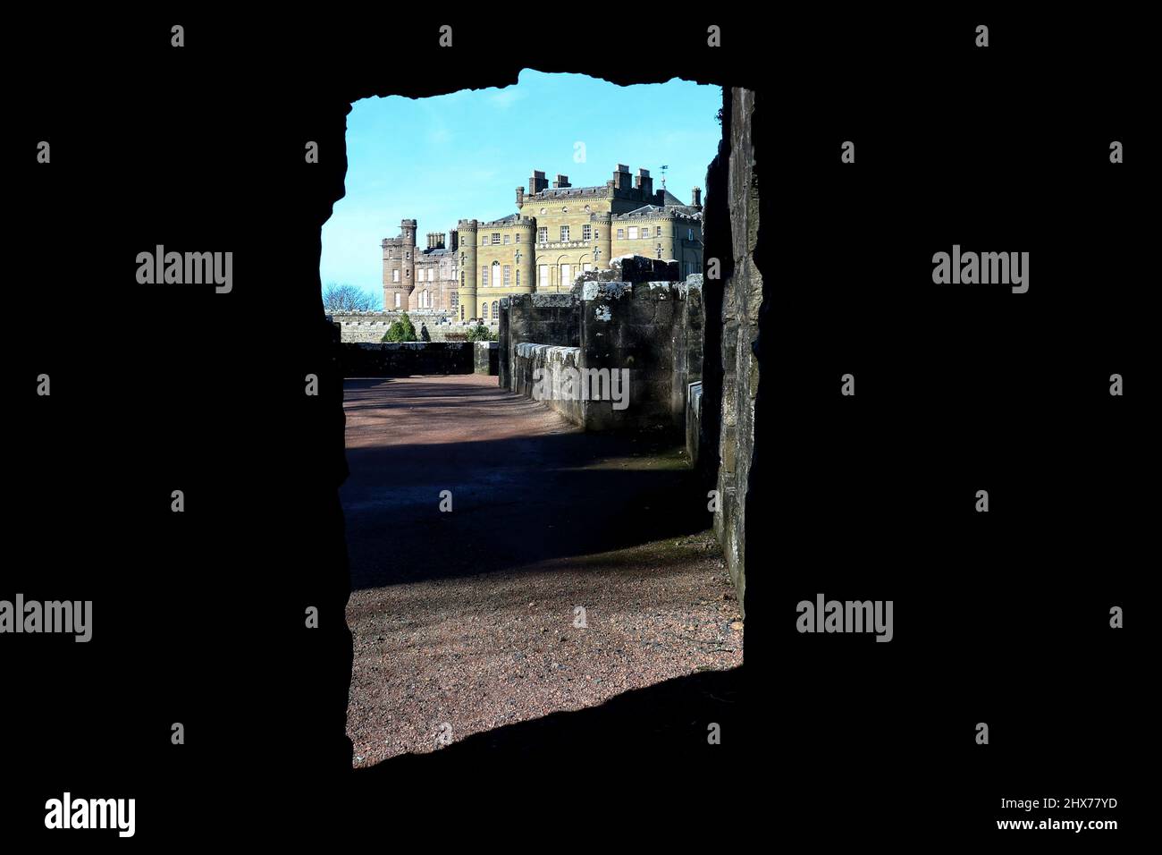 Building viewed through window hi-res stock photography and images - Alamy