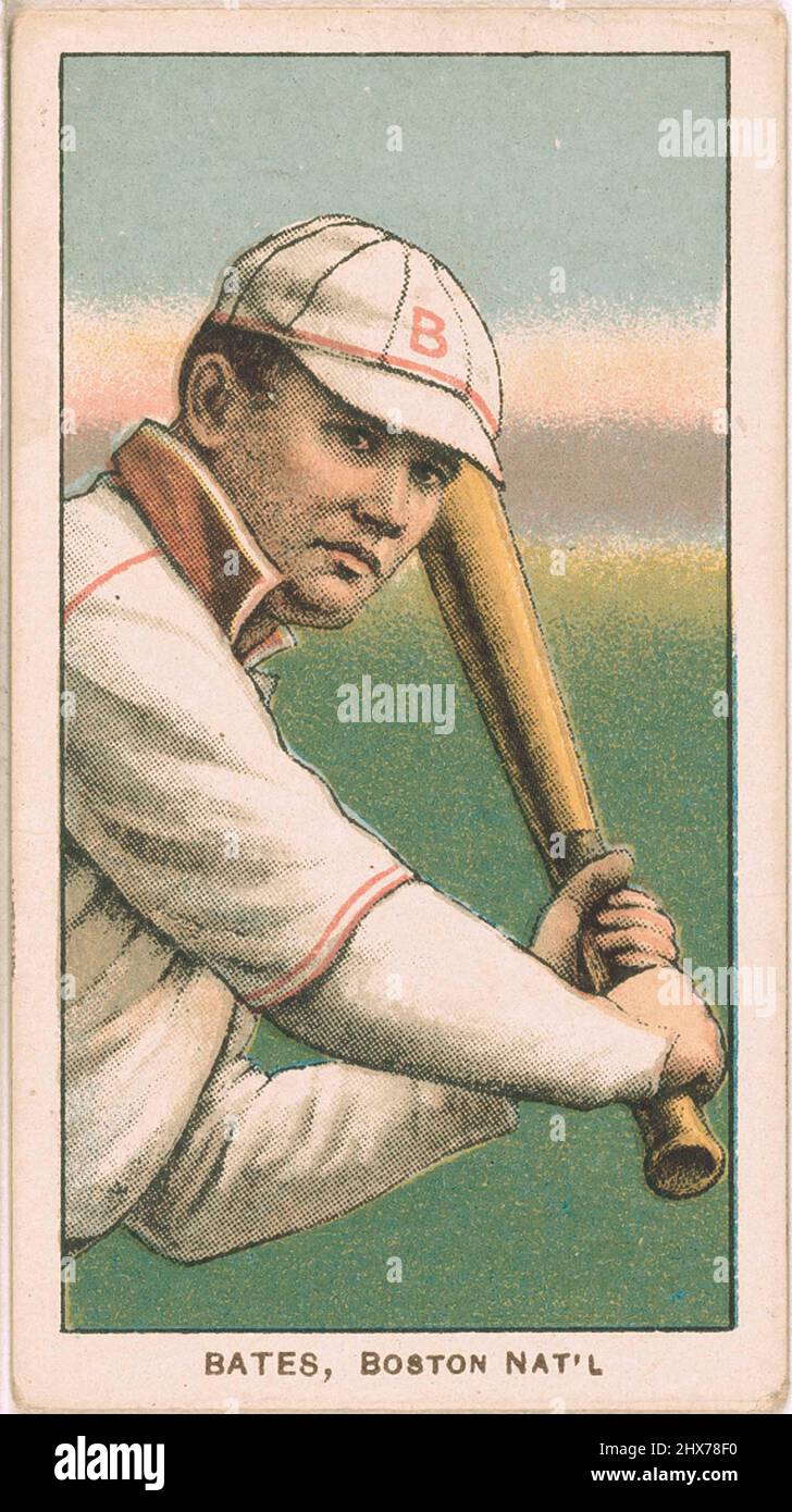 Vintage baseball player card artwork Stock Photo - Alamy