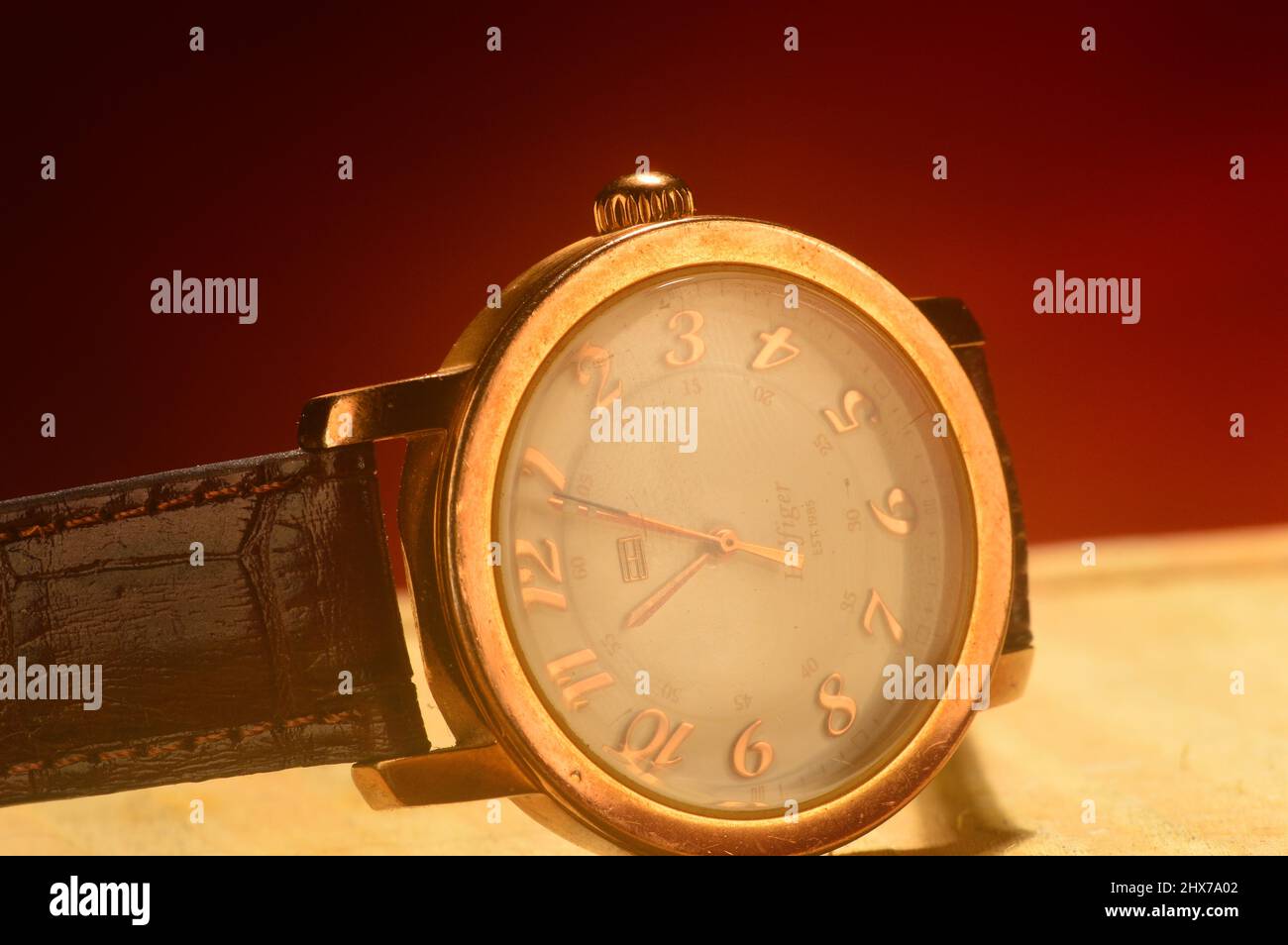 Red wrist watch hi-res stock photography and images - Alamy
