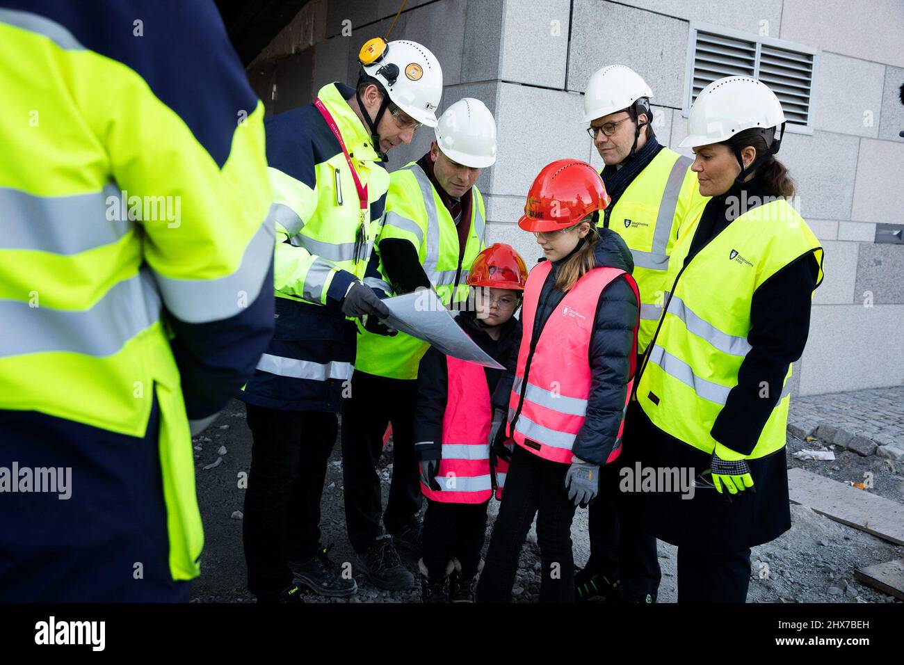 Stockholm, Sweden, March 8, 2022.Crown Princess Victoria, Prince Daniel ...