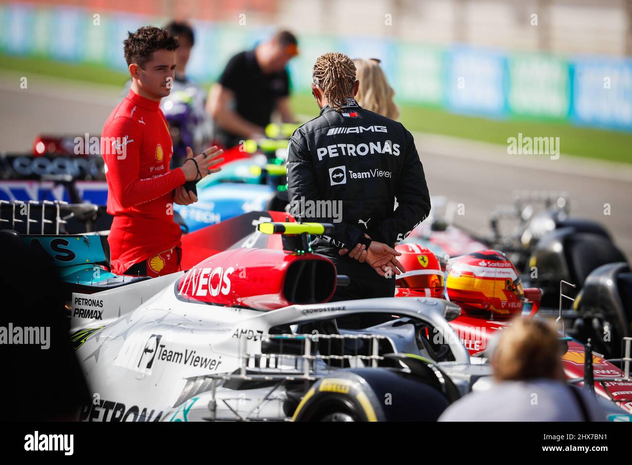 HAMILTON Lewis (gbr), Mercedes AMG F1 Team W13, portrait during the ...
