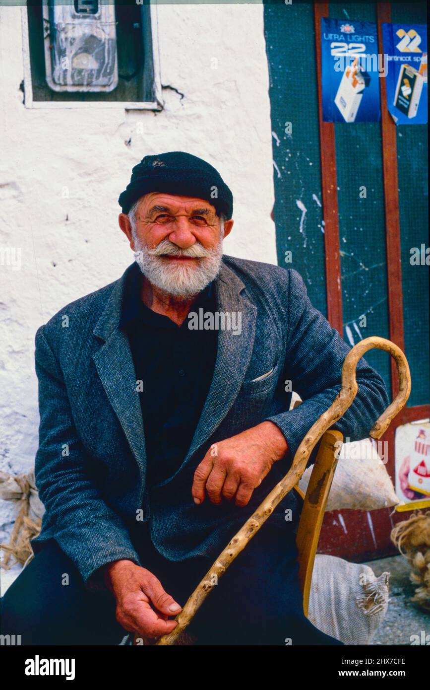 Greek male face hi-res stock photography and images - Alamy