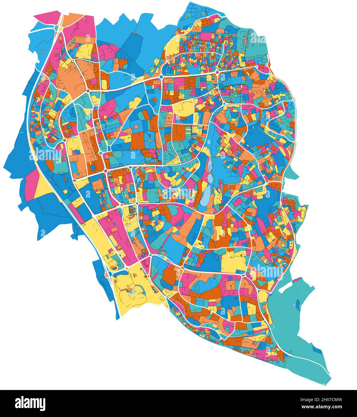 Stevenage road Stock Vector Images - Alamy