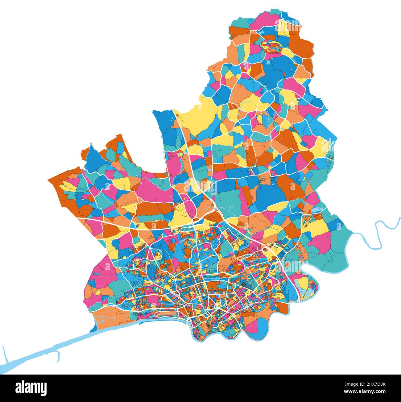 Town of preston Stock Vector Images - Alamy