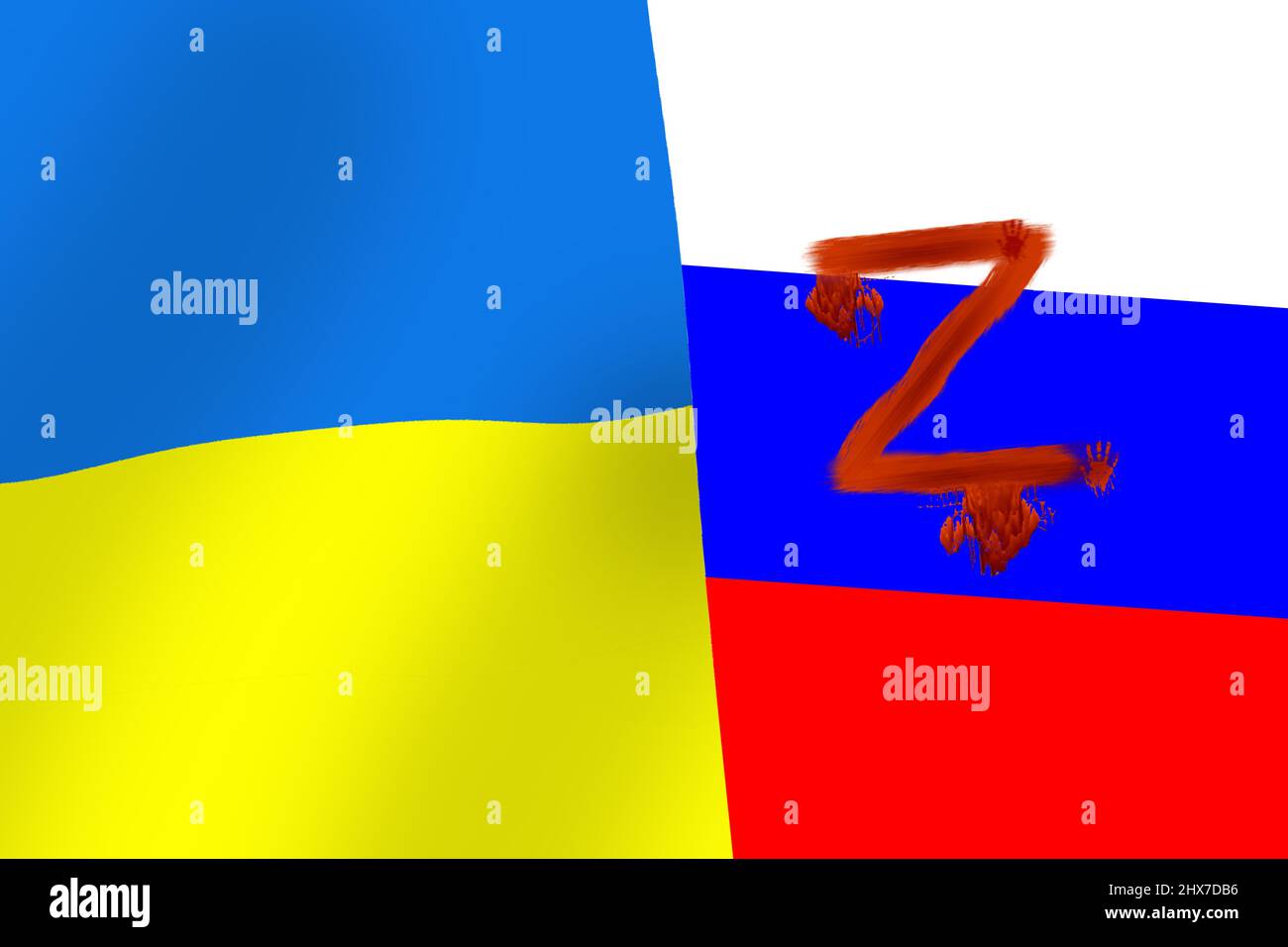 Z sign russia hi-res stock photography and images - Alamy