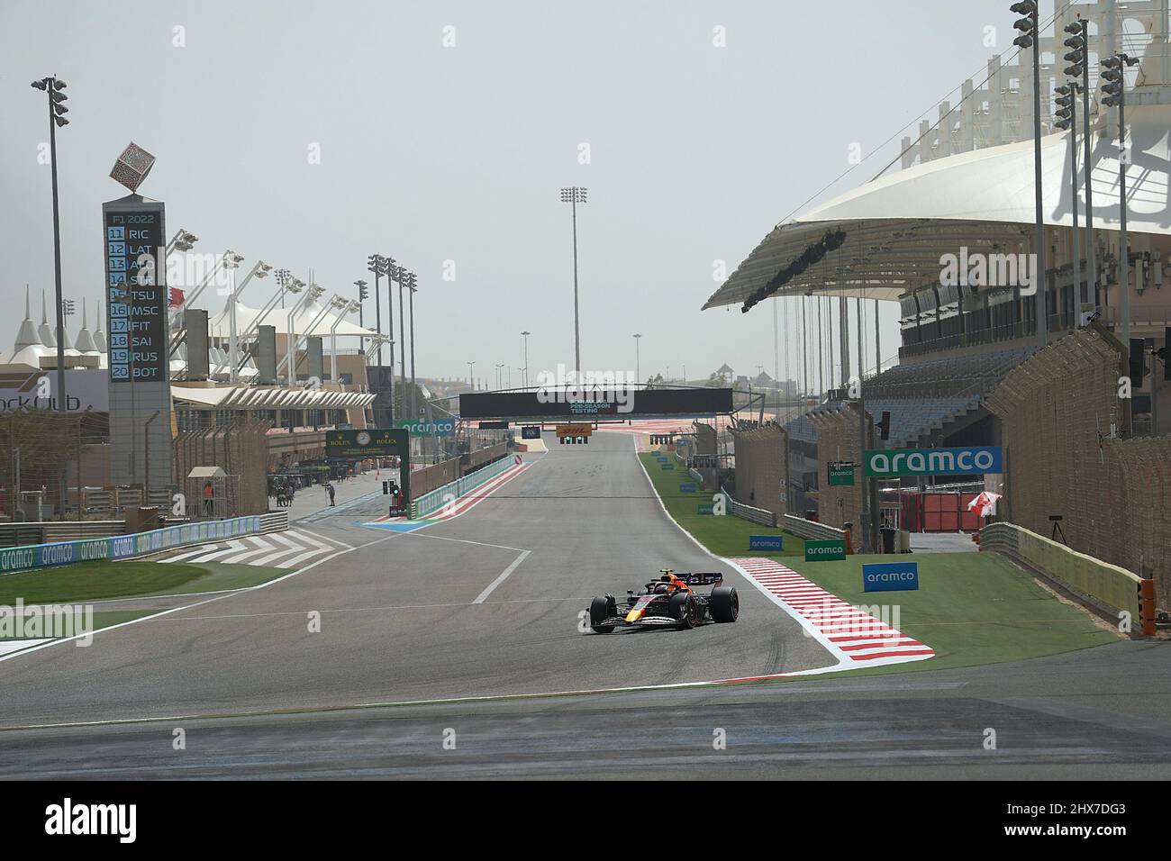 Sakhir, Bahrain. 10th Mar, 2022. Formula 1, pre-season testing 2022 ...