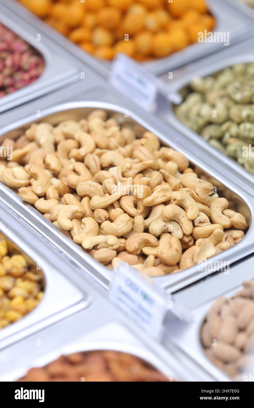 Health benefits of cashew hi-res stock photography and images - Alamy