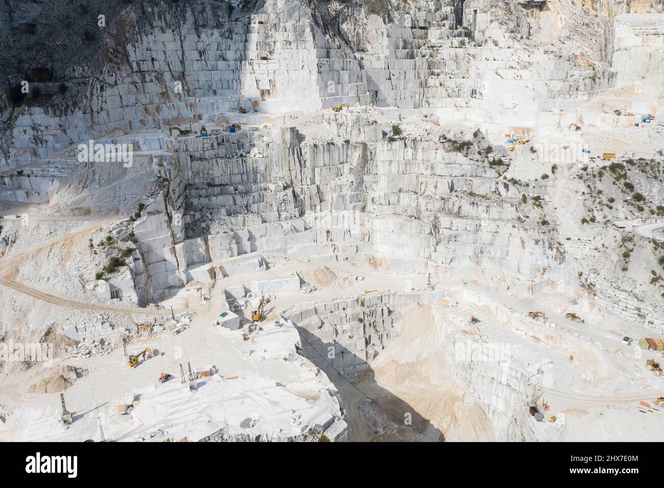 Marble quarry of Carrara, Italy Stock Photo - Alamy