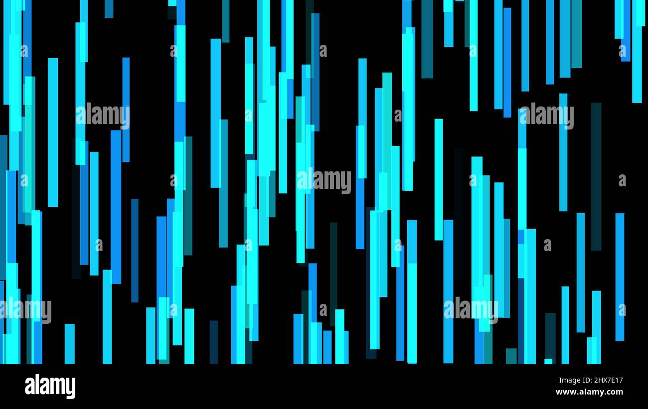 Blue overlap lines. Computer generated 3d render Stock Photo - Alamy