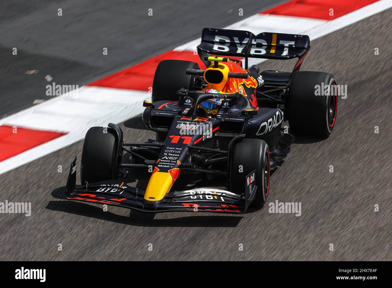 11 PEREZ Sergio (mex), Red Bull Racing RB18, action during the Formula ...