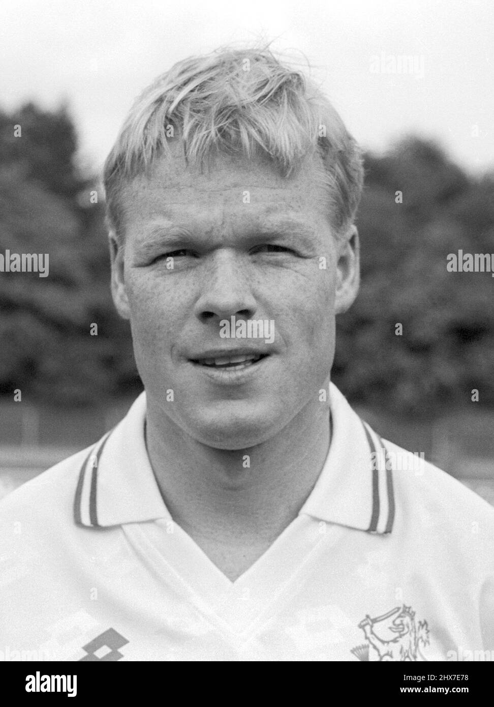 Ronald Koeman football FC Barcelona and in Nationalteam of Netherland ...