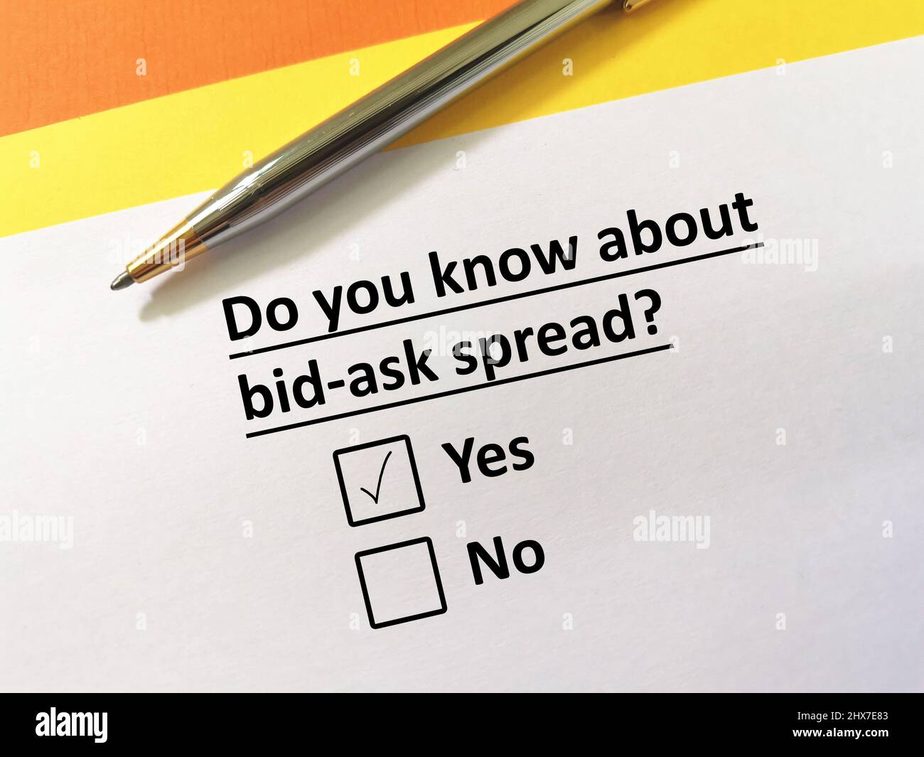 Bid ask spread hi-res stock photography and images - Alamy