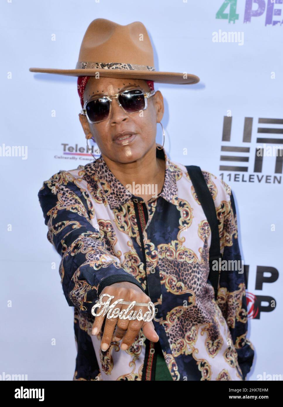 Los Angeles, Ca. 9th Mar, 2022. Medusa attends the Hip Hop 4 Peace ...