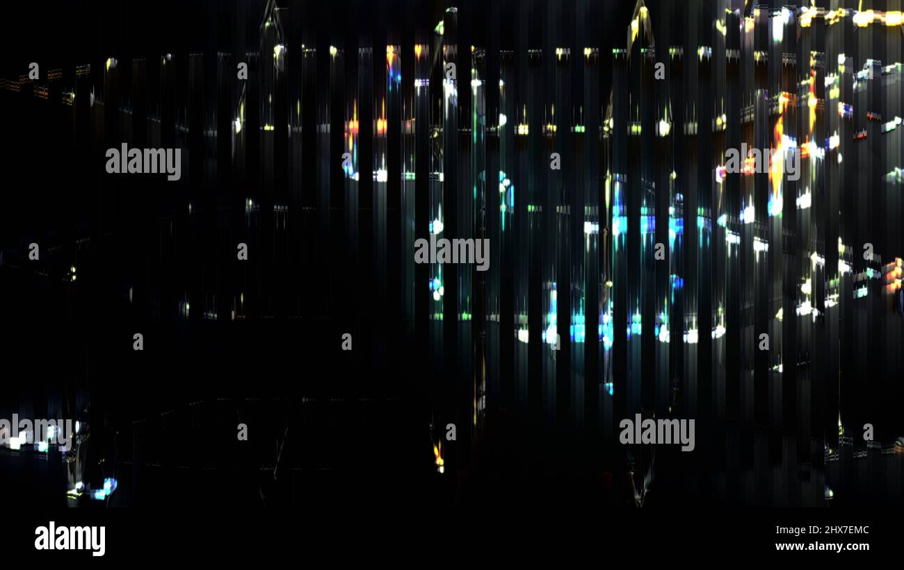Glow glass elements. Computer generated 3d render Stock Photo - Alamy