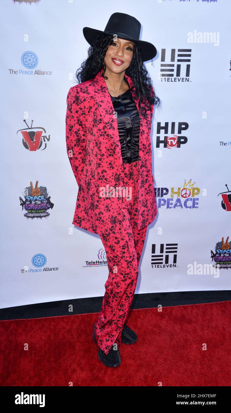 Los Angeles, Ca. 9th Mar, 2022. Tina Tyler attends the Hip Hop 4 Peace ...