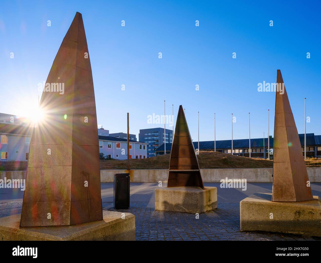 Nuuk greenland monument hi-res stock photography and images - Alamy