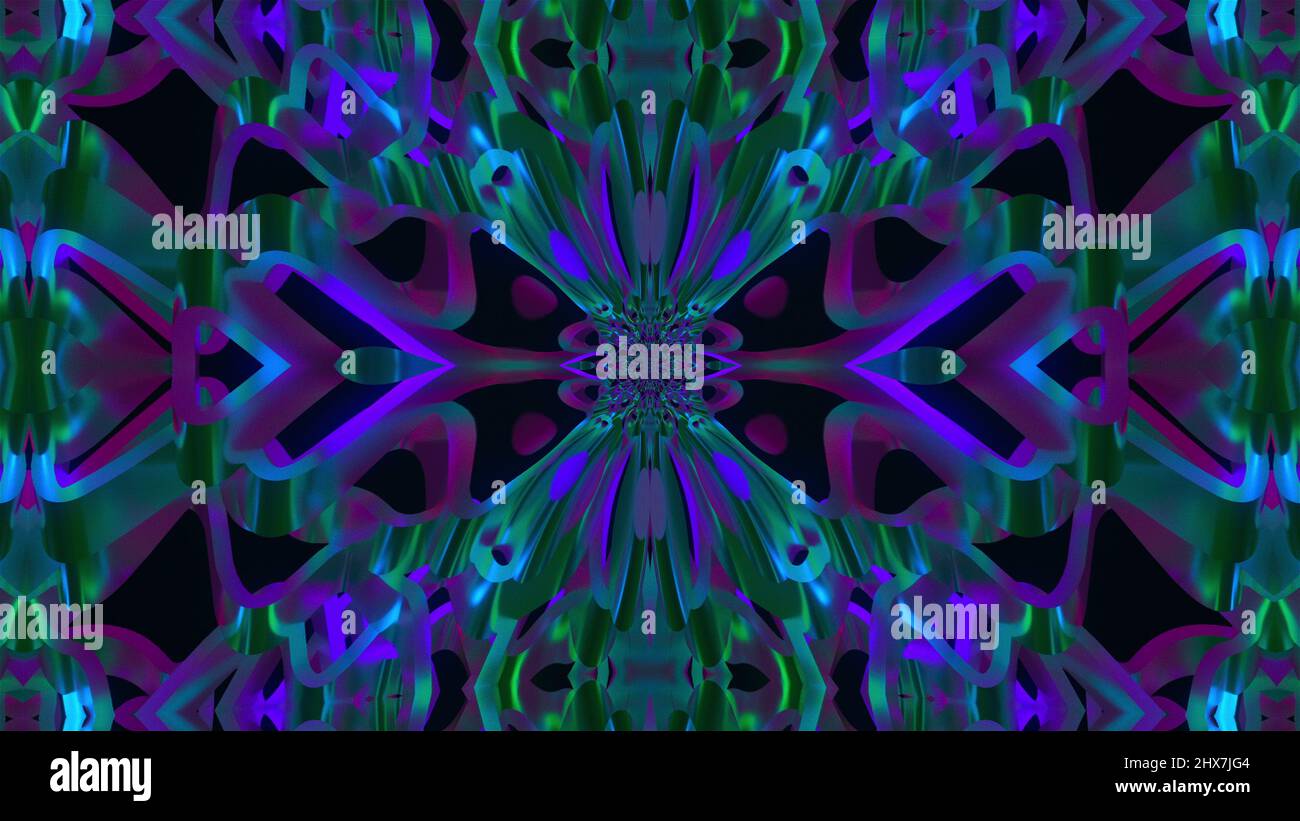 Iridescent abstract background. Computer generated 3d render Stock ...