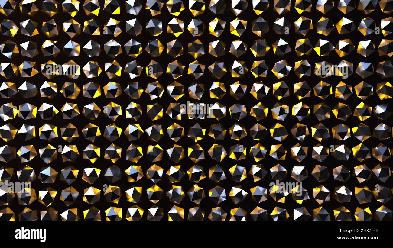 3d model icosahedron shape hi-res stock photography and images - Alamy