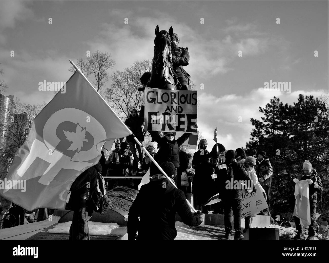 Freedom park rally hi-res stock photography and images - Alamy