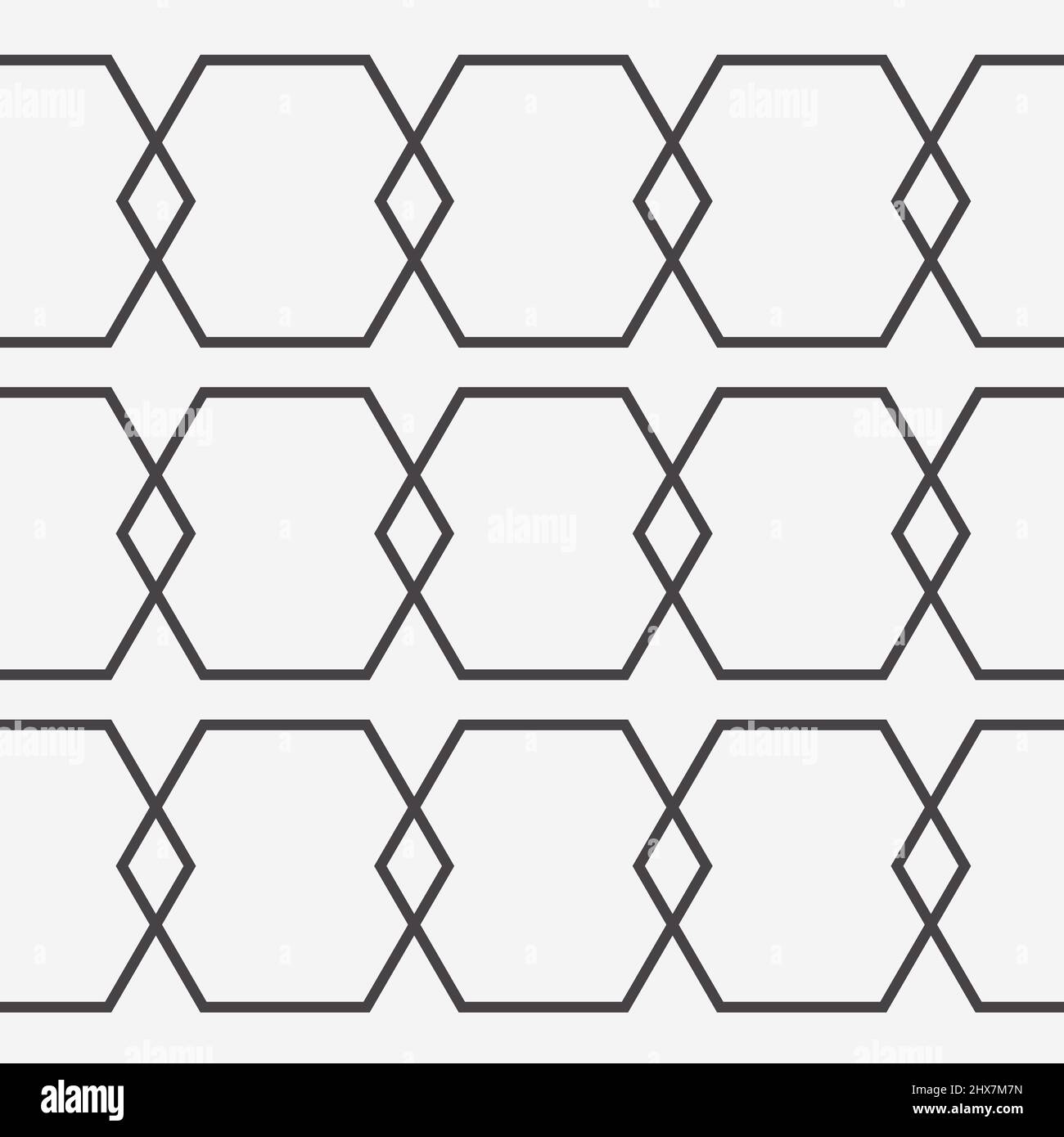 Creative background pattern from connected hexagons Stock Vector Image ...